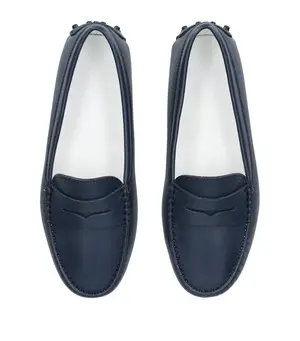 TOD'S Leather Mocassino Gommini Driving Shoes
