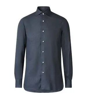 Isaia Mix Dress Shirt - Navy