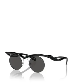 Prada Runway Round Frame Sunglasses