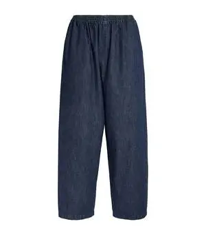 Eskandar Japanese Cotton Trousers