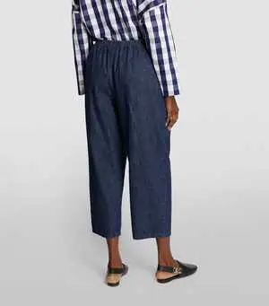 Eskandar Japanese Cotton Trousers