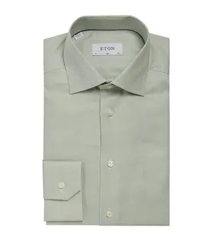 Eton Classic Fit Shirt Green