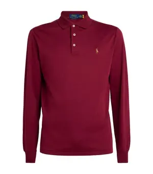 Polo Ralph Lauren Polo Ralph Lauren Pima Cotton Short Sleeve Polo Shirt Red