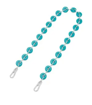 Loewe Loewe Donut Chain Bag Strap Turquoise