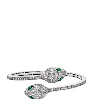 BVLGARI Serpenti Bangle - White