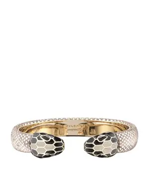 BVLGARI Snakeskin Serpenti Forever Bracelet - Beige