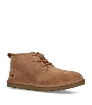 UGG Suede Neumel Lace-up Boots - Beige