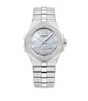 Chopard Stainless Steel And Diamond Alpine Eagle Watch - Silver