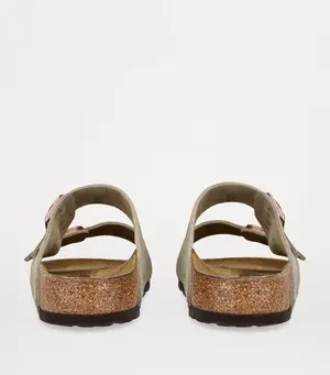 BIRKENSTOCK Arizona Suede Sandals - Brown