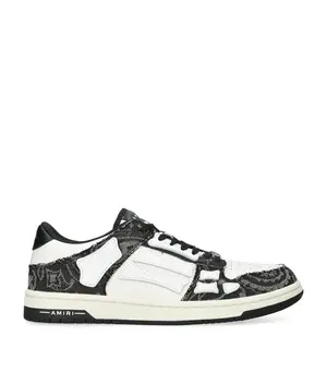 Amiri Leather Skel Low Sneakers