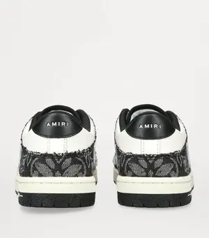 Amiri Leather Skel Low Sneakers