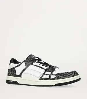 Amiri Leather Skel Low Sneakers