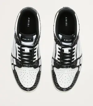 Amiri Leather Skel Low Sneakers