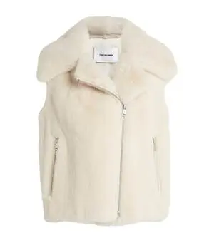 YVES SALOMON Mink Gilet