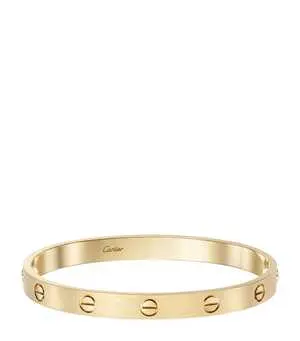 Cartier Love Bracelet Brushed Finish Gold