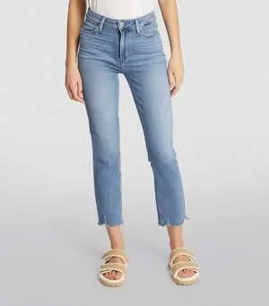 Paige Cindy Slim Straight Jeans