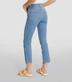 Paige Cindy Slim Straight Jeans