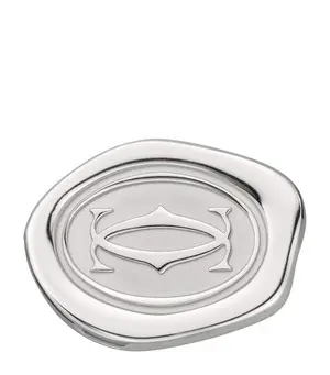 Cartier Sterling Wax Seal Cufflinks