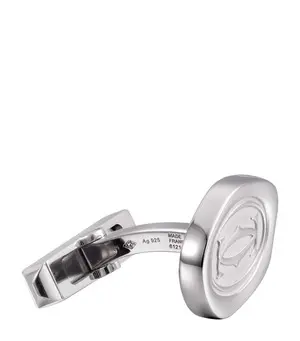 Cartier Sterling Wax Seal Cufflinks