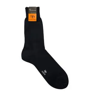 DORE DORE Doré Doré Cotton Socks Navy