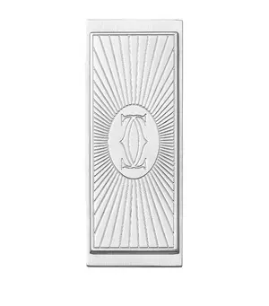 Cartier Sun Monogram Money Clip - Silver