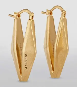 JIMMY CHOO Diamond Chain Earrings