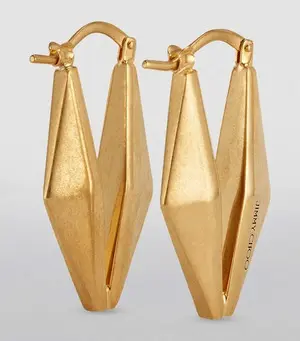 JIMMY CHOO Diamond Chain Earrings