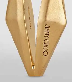 JIMMY CHOO Diamond Chain Earrings