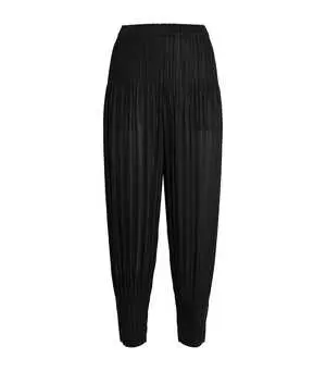 Issey Miyake Fluffy Basics Tapered Trousers