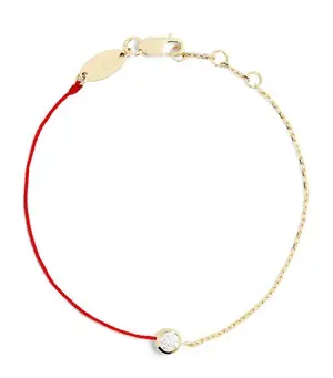 REDLINE Yellow And Diamond So Pure Bracelet - Red