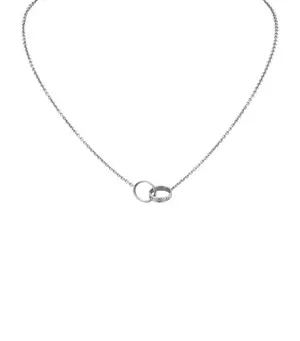 Cartier White Gold Love Necklace