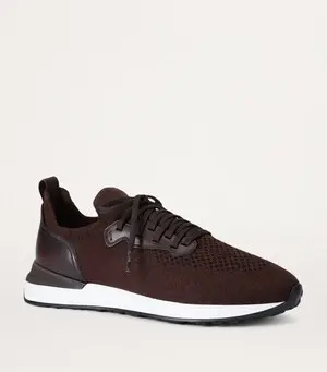Magnanni Stratus Lyteknit Sneakers - Brown