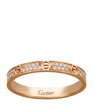 Cartier Love Ring - Rose Gold