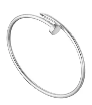 Cartier 18k Gold Juste Un Clou Bracelet - White