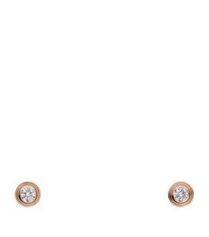 Cartier D'amour Stud Earrings - Rose Gold