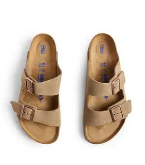 BIRKENSTOCK Arizona Soft Footbed Sandals - Brown