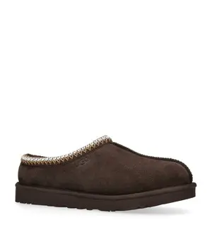 UGG Faux Suede Tasman Slippers - Brown