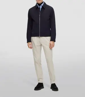 BOSS Cotton-blend Shirt - Blue
