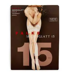Falke Falke Seidenglatt 15 Denier Stay-Ups Nude