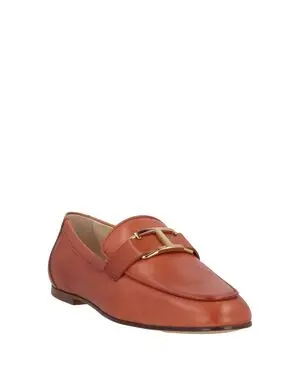 TOD'S Leather Loafers - Brown