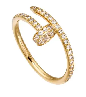 Cartier Juste Un Clou Diamond Ring - Gold