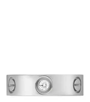 Cartier 18k Gold Diamond Love Ring