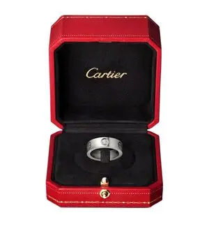 Cartier 18k Gold Diamond Love Ring