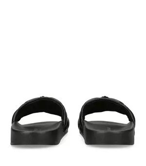 Kurt Geiger Quilted Meena Slides - Black