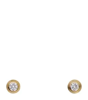 Cartier D'amour Stud Earrings - Gold