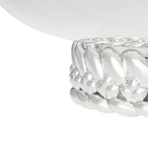 Christofle Plated Babylone Bowl - Silver