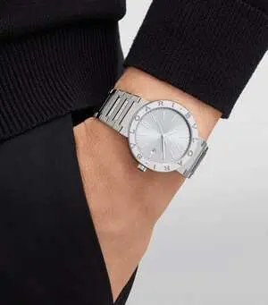 BVLGARI Stainless Steel Analog Watch