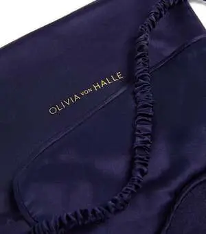 Olivia Von Halle Cashmere Eye Mask