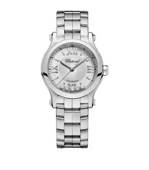 Chopard Stainless Steel Happy Sport Automatic Watch - Silver