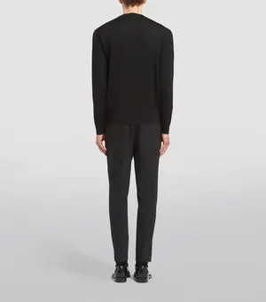 Prada Wool Sweater With Logo